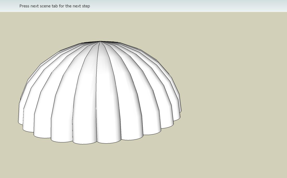 Fluted domes n details | sketchUcation